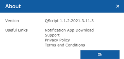 Access Information about QScript